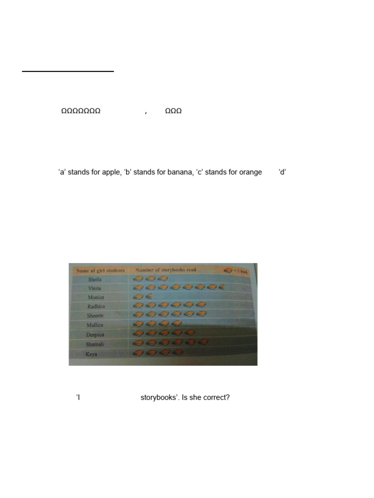 Data Handling MCQs for Students | PDF