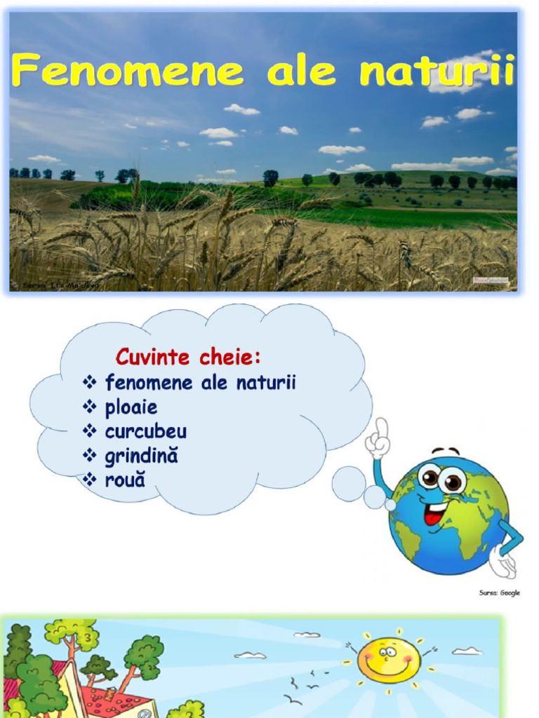 Fenomene Ale Naturii Vara | PDF