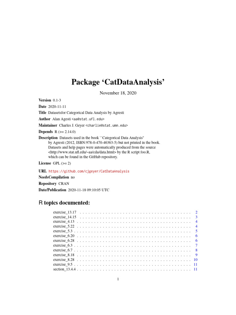 Cat Data Analysis | PDF | Information Technology Management | Data