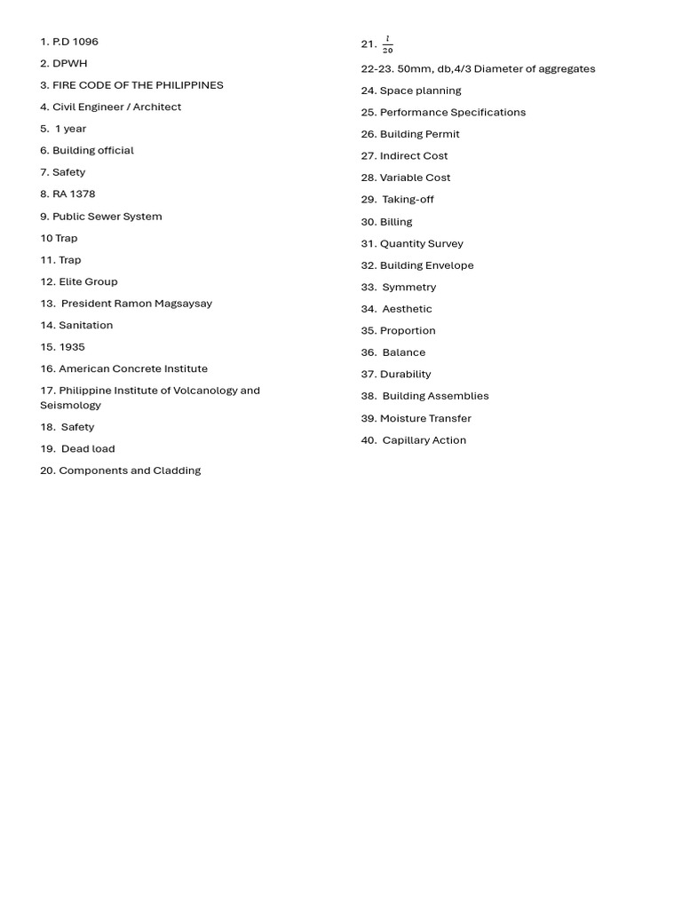 Cep 104 Long Quiz - Answerkey | PDF