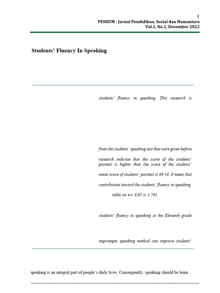 81 Rahma Wahidha 1-6 | PDF | Fluency | English Language