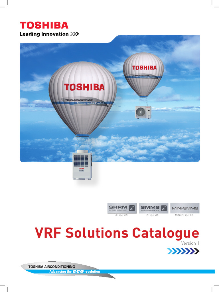 VRF Solutions Catalogue-3 | PDF | Air Conditioning | Electric Motor