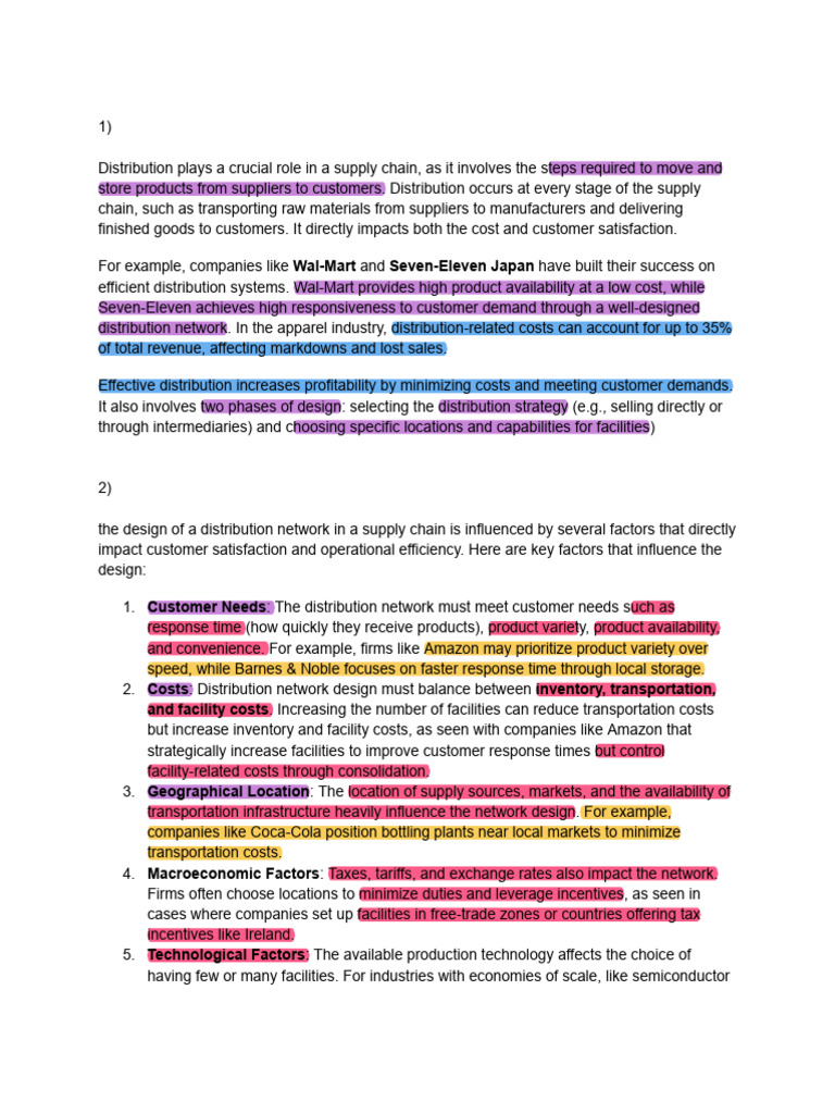 SCM Mod 2 | PDF | Supply Chain | Inventory