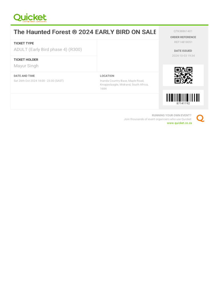 Quick Et Ref 14818051 | PDF