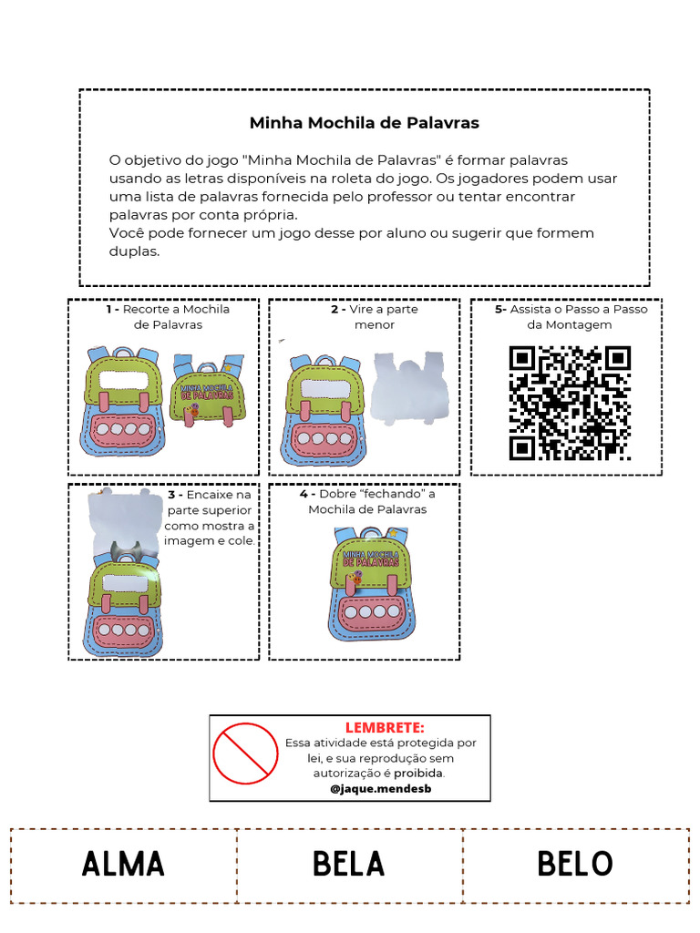 Mochila de Palavras | PDF