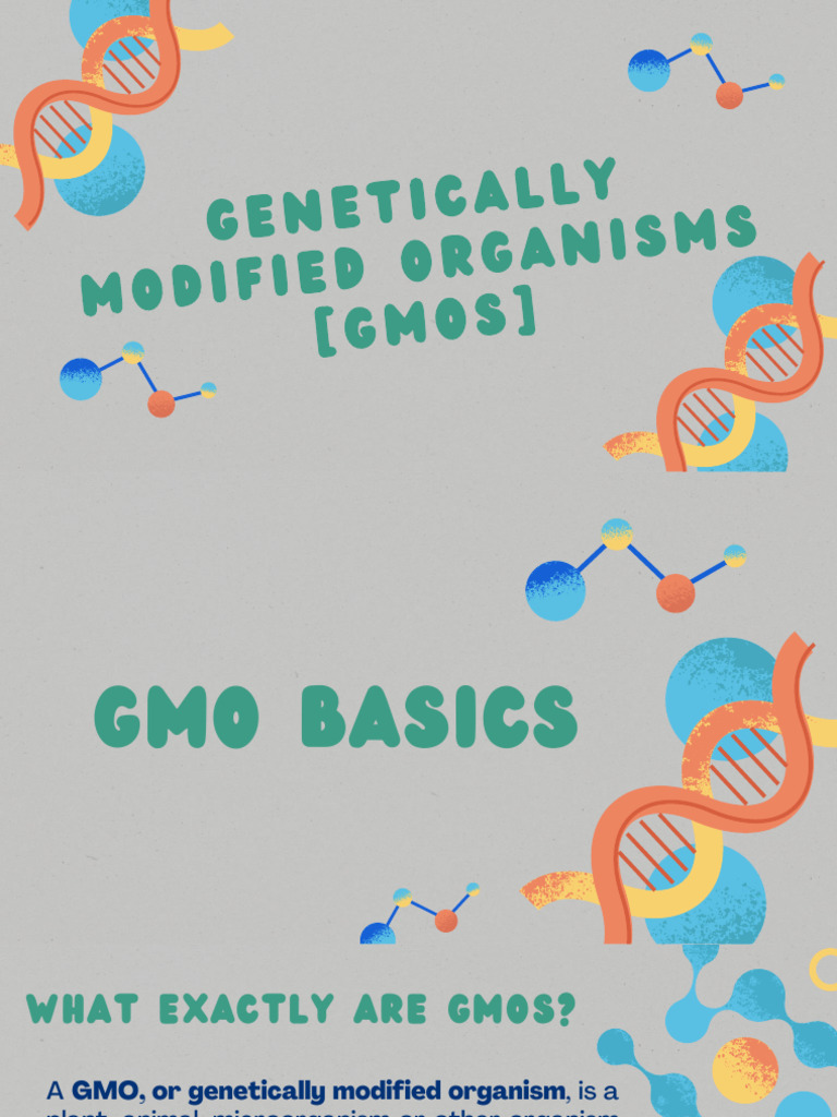 Genetically Modified Organisms | PDF