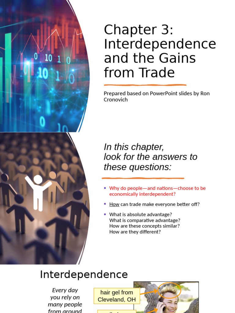 Chapter 3 Interdependence and Gains From Trade | PDF | Comparative ...