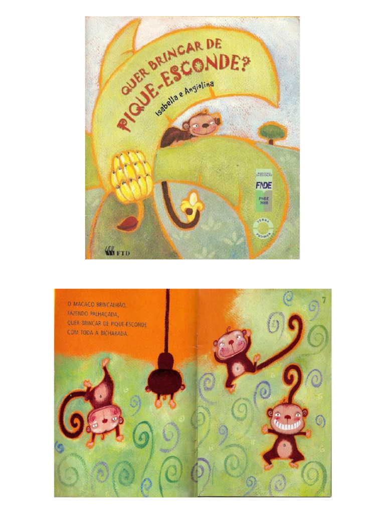 Livro - Quer Brincar de Pique Esconde | PDF
