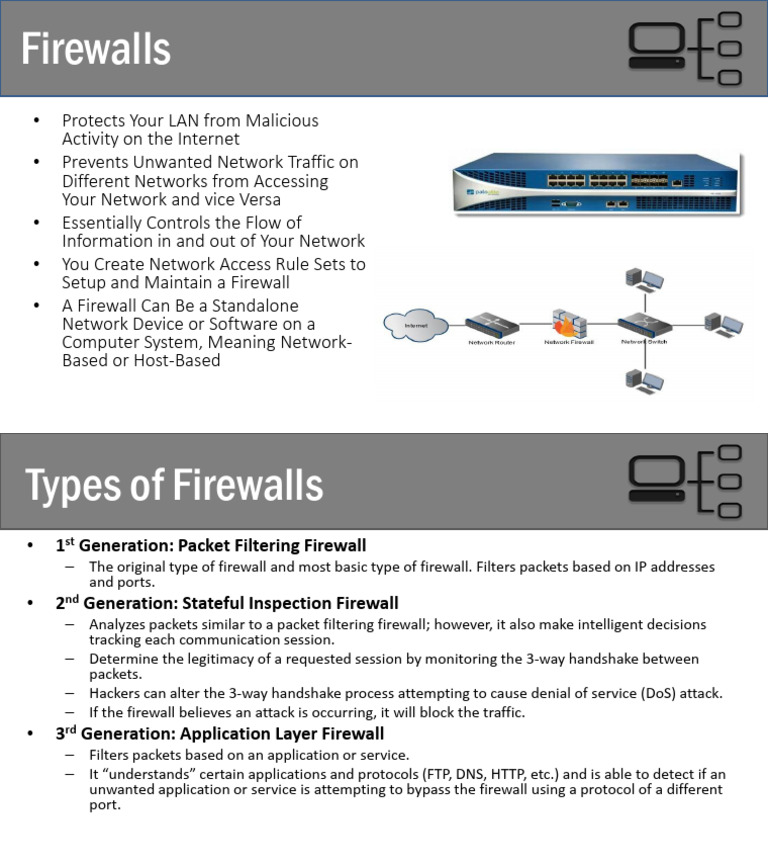 004 Firewalls | PDF