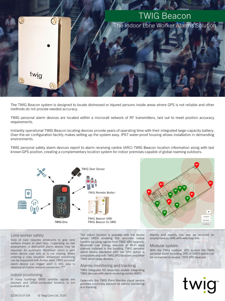 TWIG Beacon Datasheet EZ3415 EN | PDF | Information And Communications ...