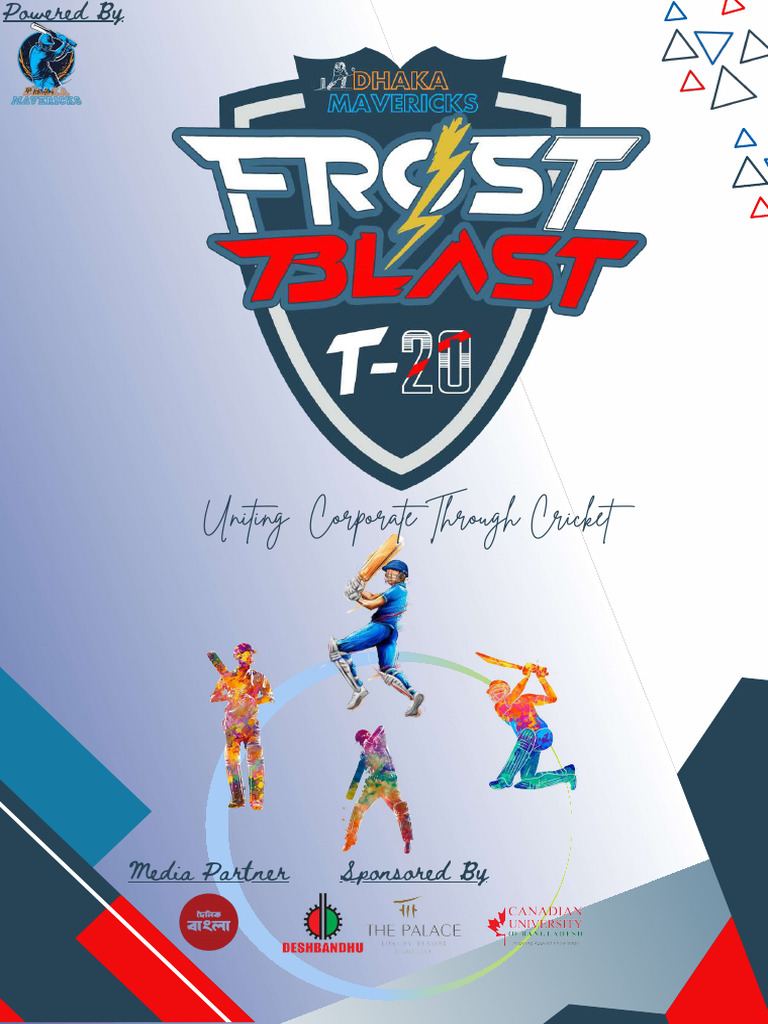 Frost Blast T20 - Compressed | PDF | Forms Of Cricket | Ball Games