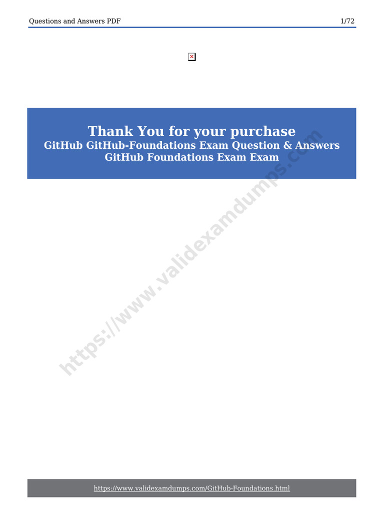 Github Foundations Pdf Version Control Computer File