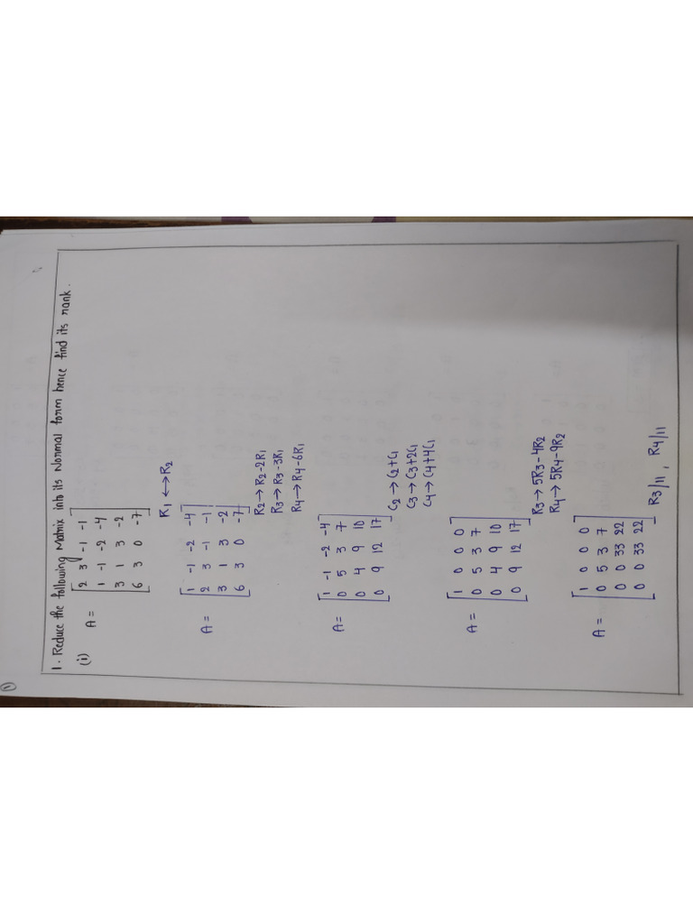Maths Assignment 1 | PDF
