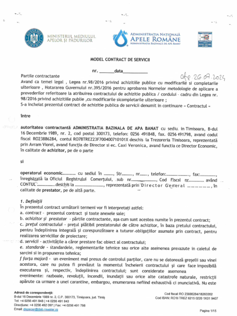 Draft Contract | PDF