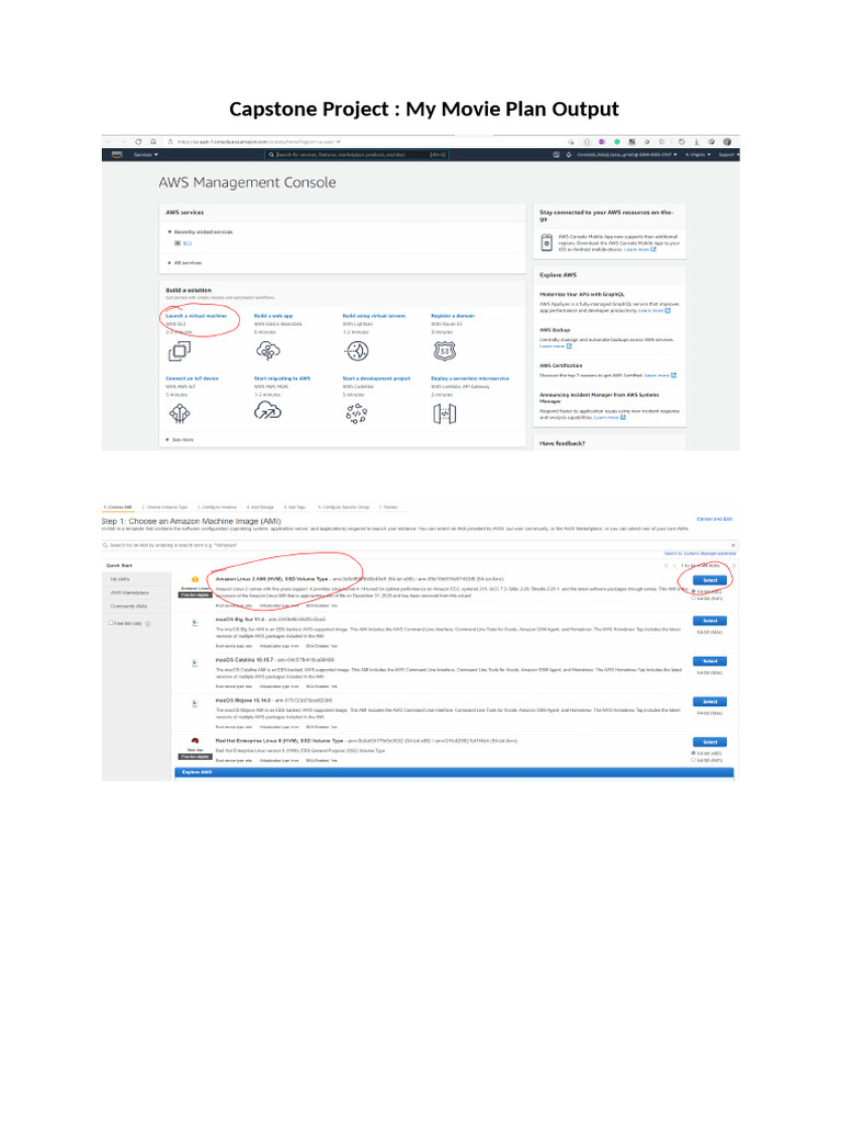 Capstone Project My Movie Plan Output | PDF