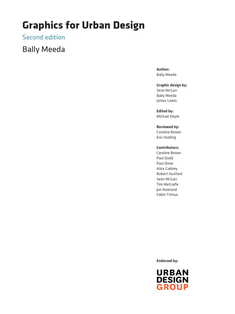 Graphics For Urban Design | PDF | Graphics | Design