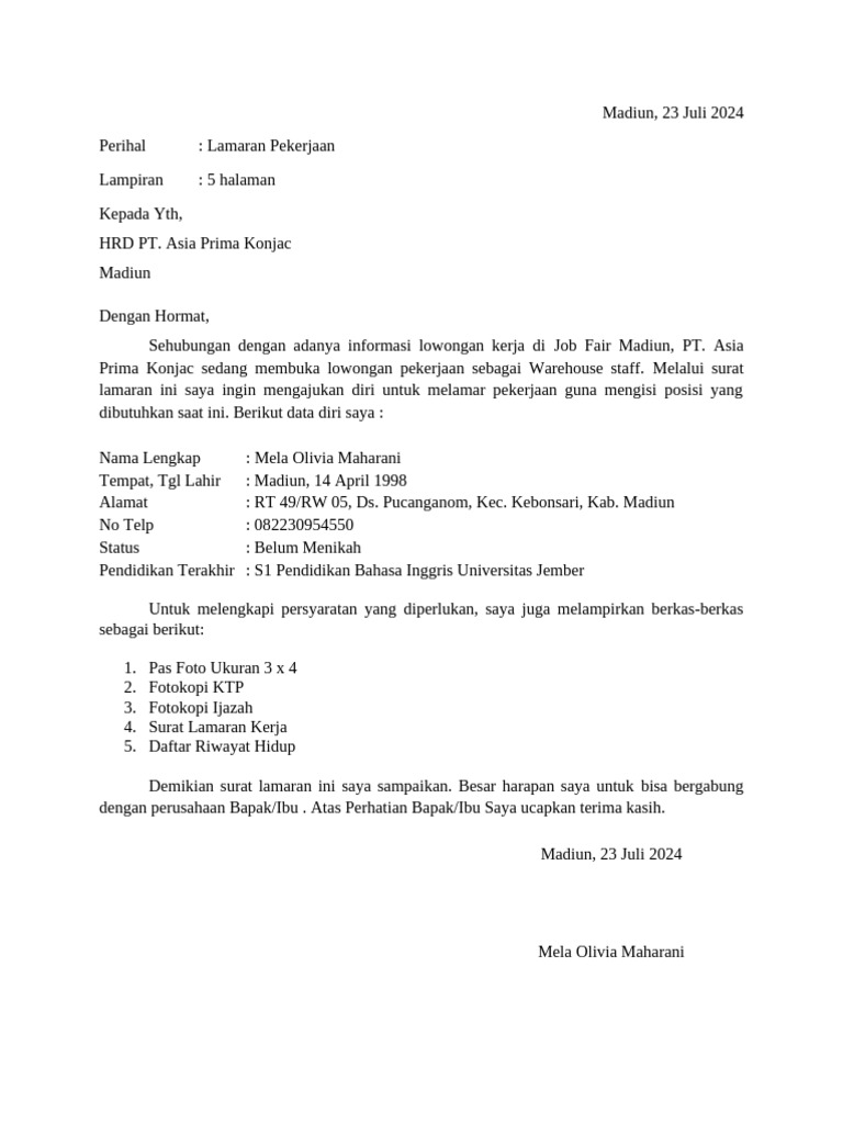 PT. Asia Prima Konjac | PDF