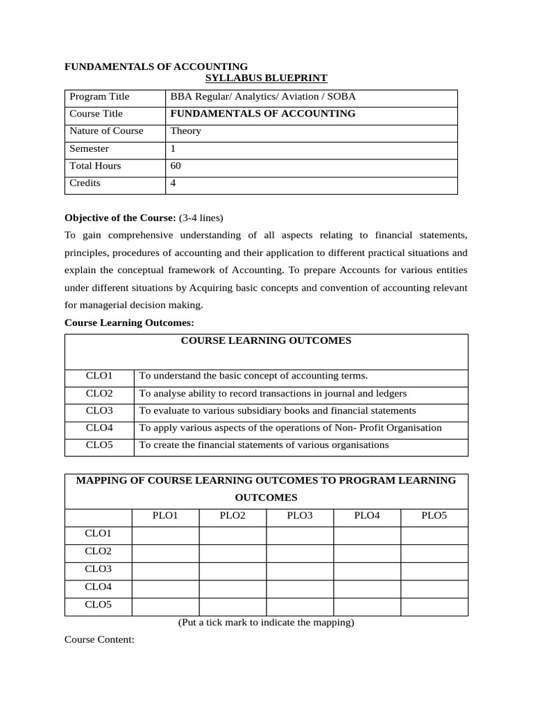 Clo Plo | PDF | Market (Economics) | Accounting