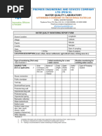 Water Quality Testing Report Summary | PDF