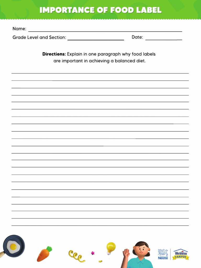 NWC Worksheet Grade 7 | PDF