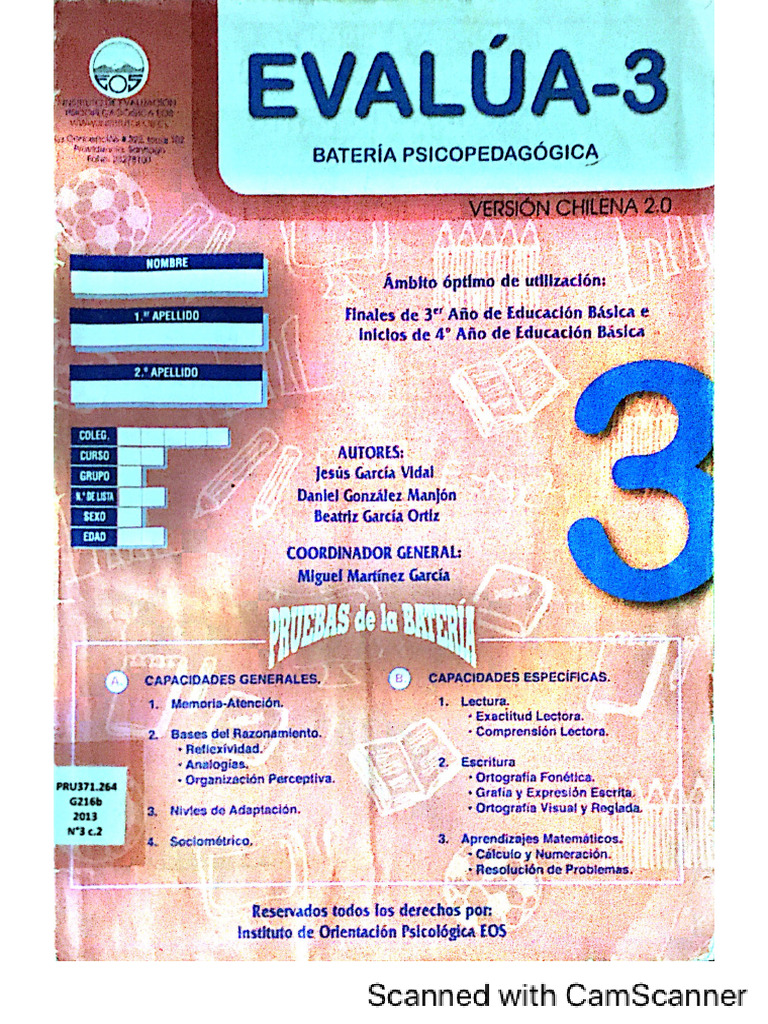 Evalua 3 | PDF