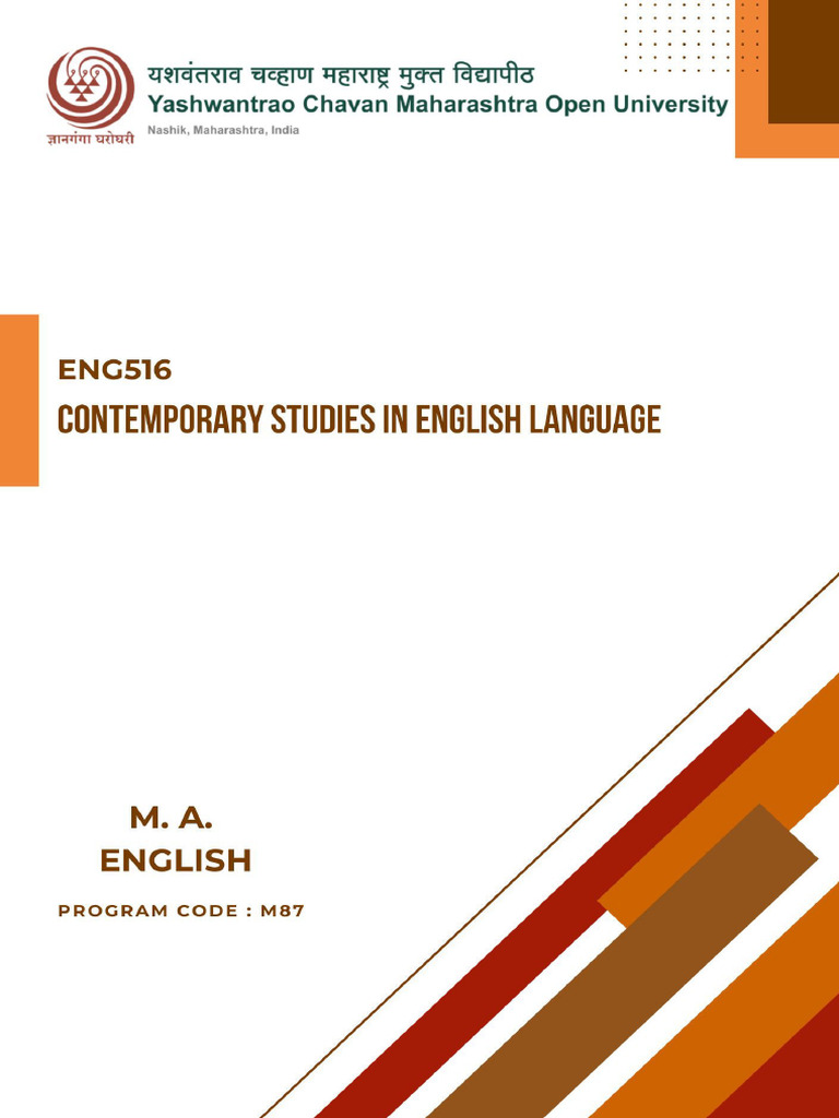 Contemporary English Language Studies | PDF | Phonetics | Linguistics