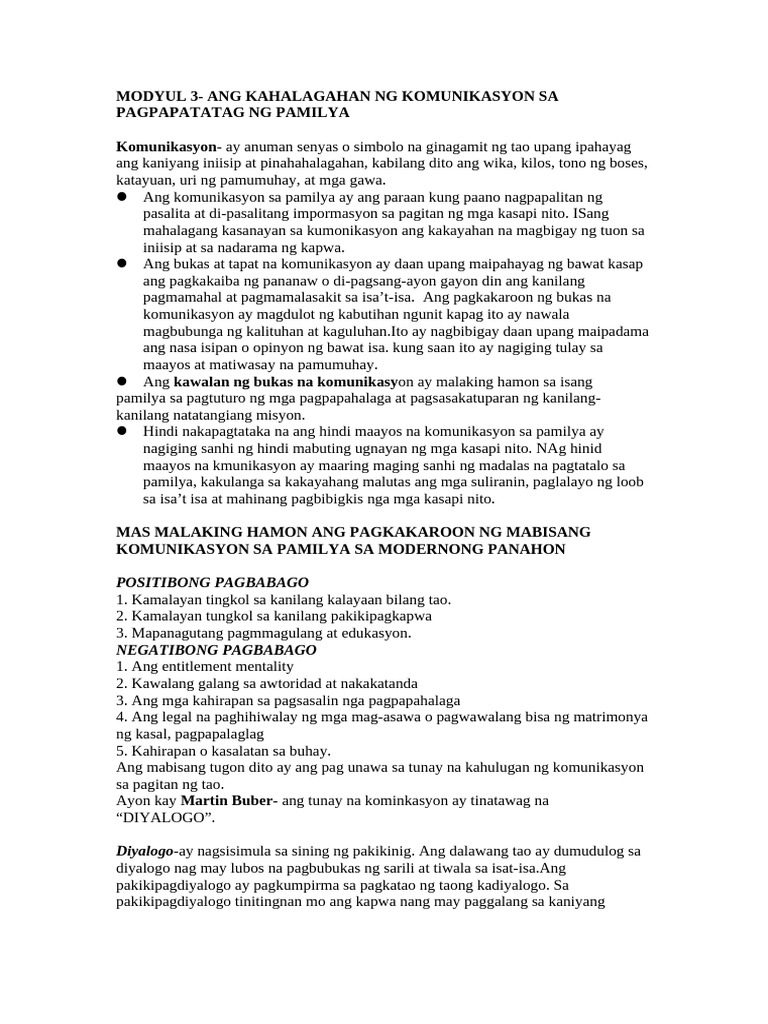 MODYUL 3.docx ESP 8 | PDF