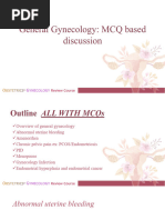 Ovarian Cysts, Management of - CWM Taf Gynae Guideline 2022 | PDF | Menopause | Cancer