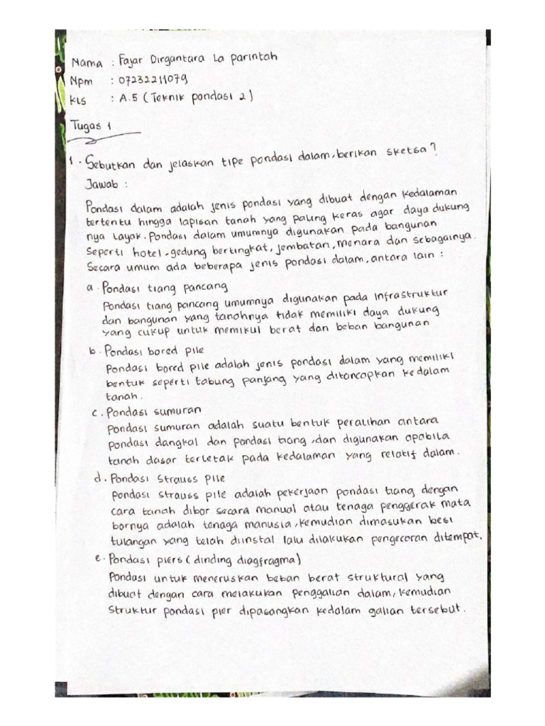 Tugas 1 Fajar Dirgantara | PDF