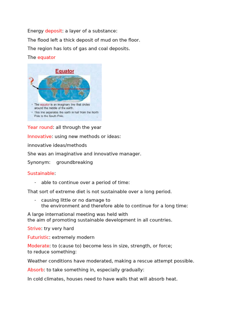 Understanding Energy Deposits and Terms | PDF