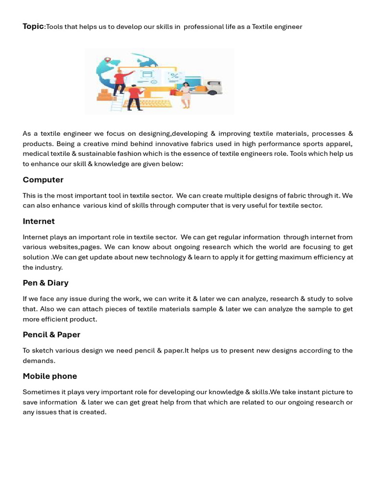 'MS Work Documents 'Assignment q1 | PDF | Textiles | Software