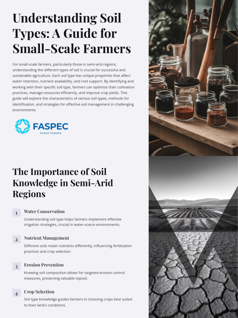 C1 Understanding Soil Types A Guide For Small Scale Farmers | PDF ...