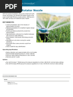Toro Nozzle Chart | PDF