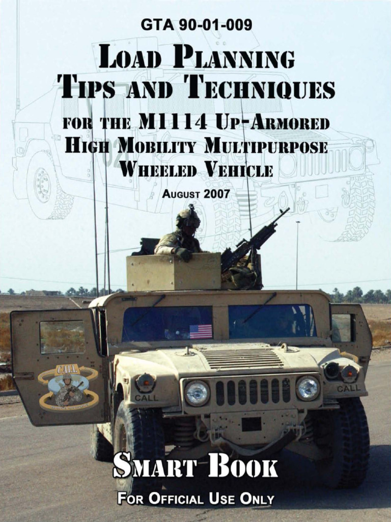 GTA 90-01-009 (FOUO) Load Plann - Army | PDF | Humvee | Knot