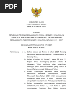 Dokumen RKP Desa Tahun 2025 | PDF | Pengelolaan Keuangan & Uang | Ilmu Sosial
