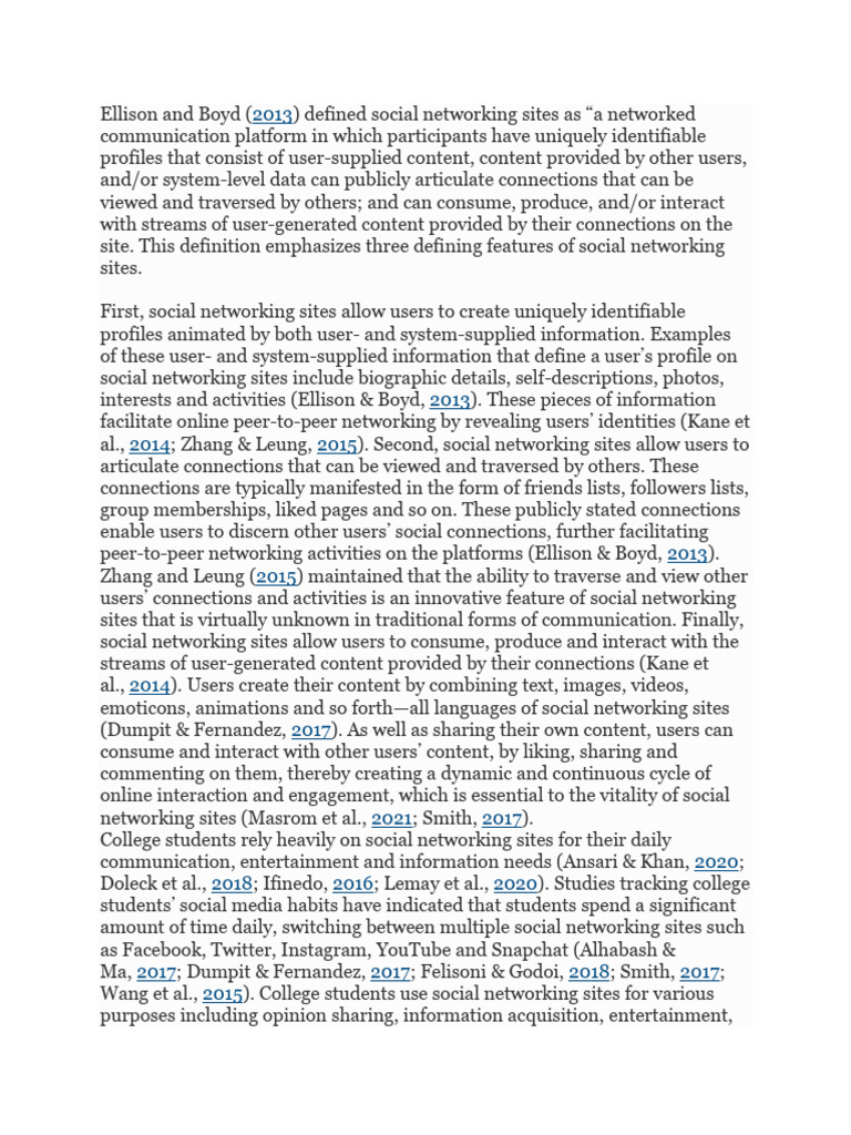 Ellison and Boyd 2013 | PDF | Social Networking Service | Computer ... Ellison and Boyd 2013 | PDF | Social Networking Service | Computer ...
