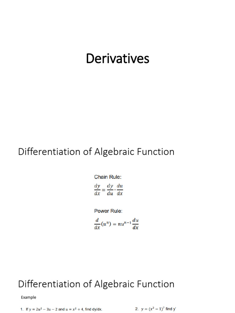Higher Order Derivatives and Implicit Differentiation | PDF | Function ... Higher Order Derivatives and Implicit Differentiation | PDF | Function ...