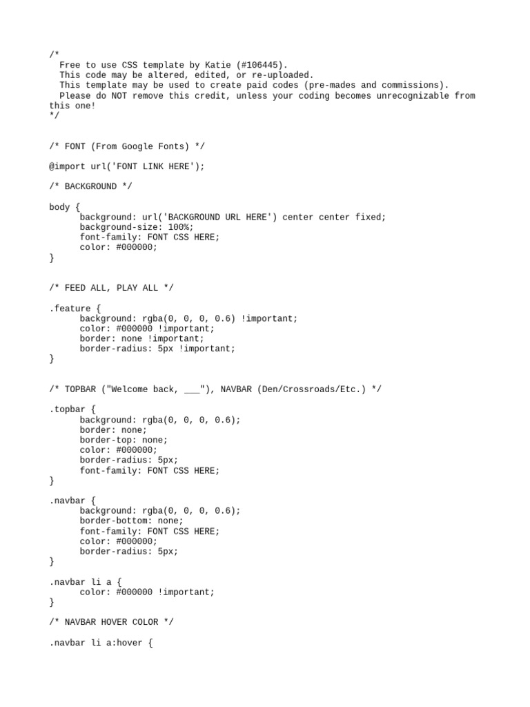 free css template | PDF | Computing | Software
