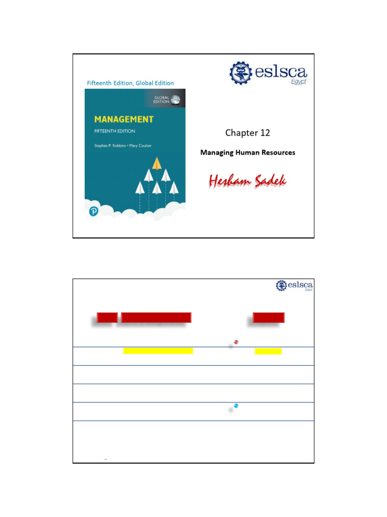 12 Managing Human Resources | PDF | Human Resource Management | Recruitment