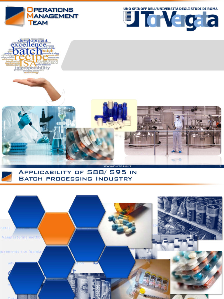 S88/S95 Standards in Batch Manufacturing | PDF | Enterprise Resource ...