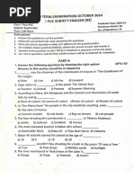 1PUC English MODEL PAPER 2024-25 | PDF