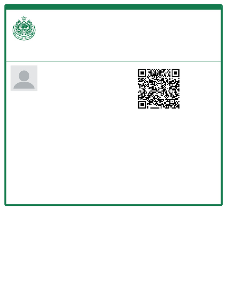 Student Card MUHAMMAD AZEEM | PDF