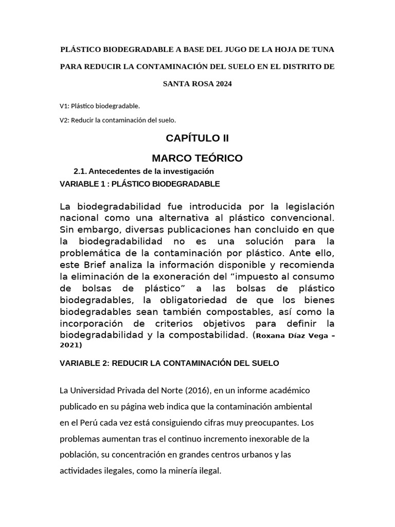 Plástico Biodegradable de Hoja de Tuna | PDF | Suelo | El plastico