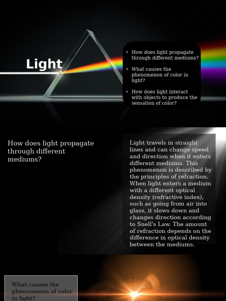 Light | PDF | Light | Color
