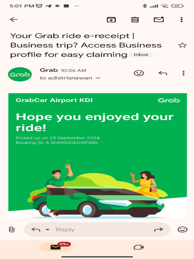 Grab Ride E-Receipt | PDF