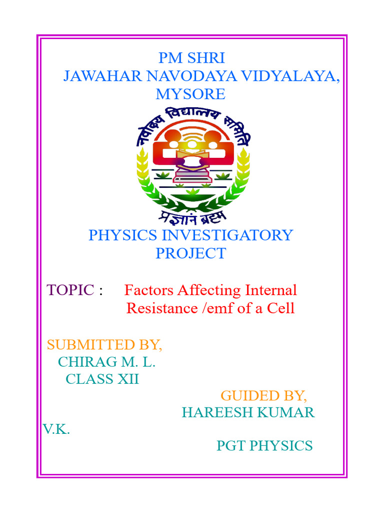 Physics Final | PDF | Electrochemistry | Rechargeable Battery