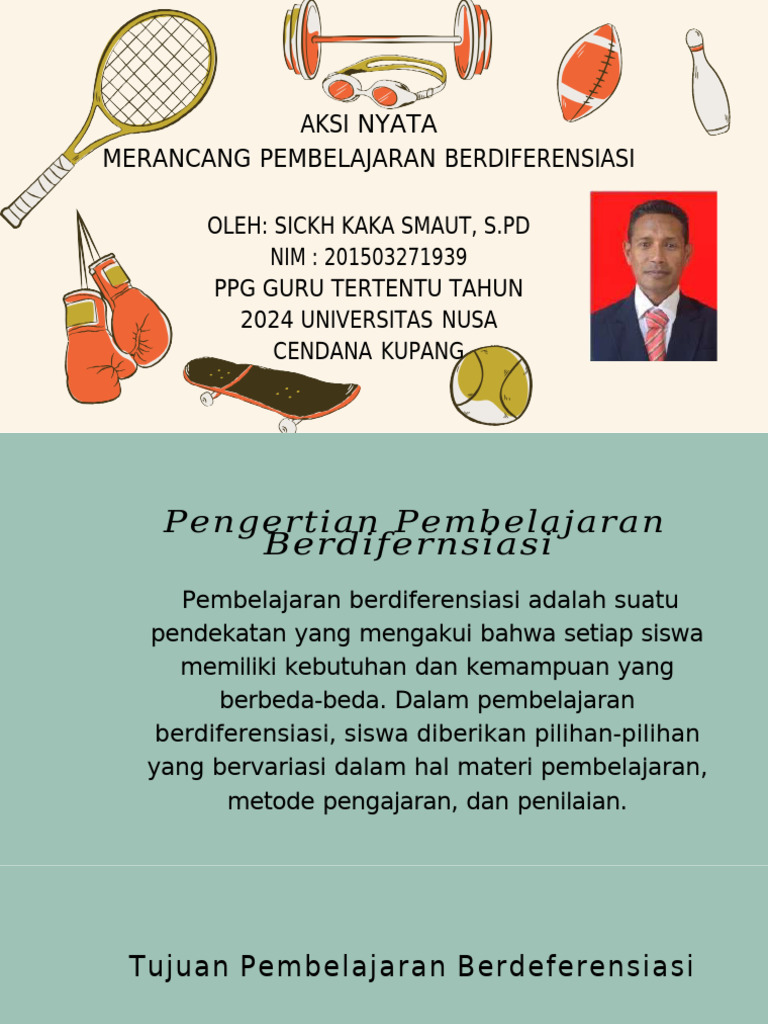 Merancang Pembelajaran Diferensiasi1 | PDF