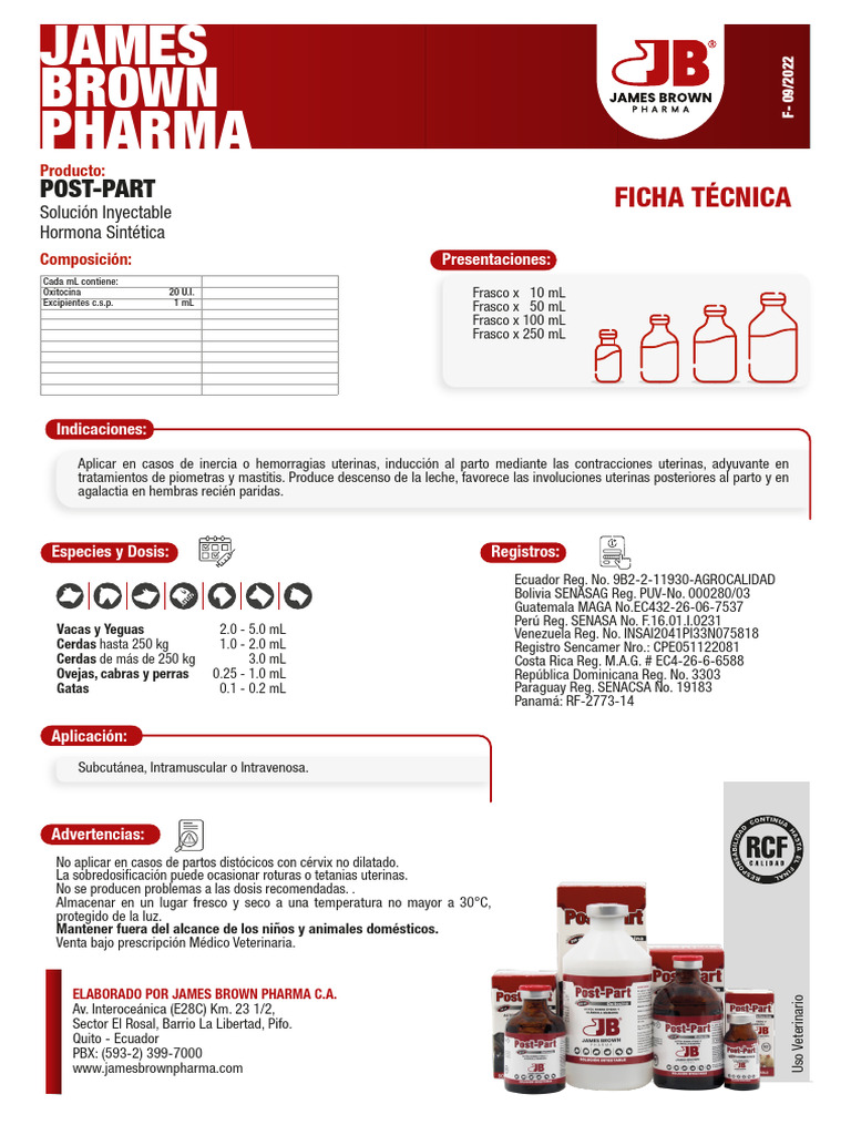 Ficha_Tec_Post-Part | PDF | Parto