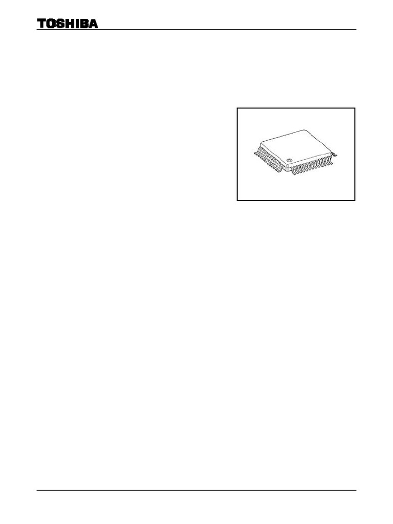 TB31262F Toshiba | PDF | Amplifier | Electronic Filter