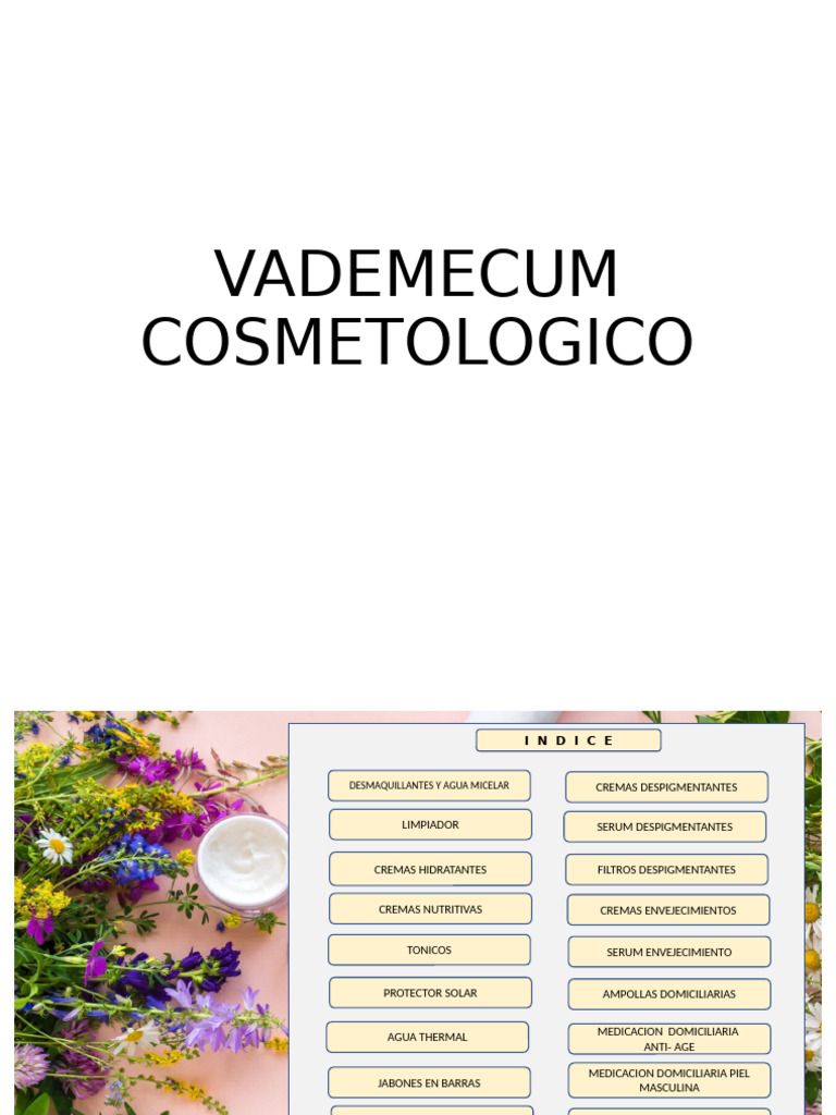 Vademecun Cosmetologico Basico 2 | PDF | Protector solar | Alergia